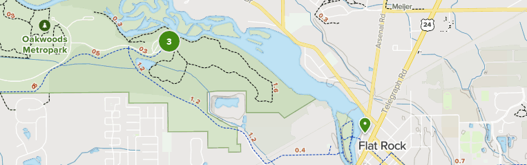 2023 Best Easy Trails in Oakwoods Metropark | AllTrails