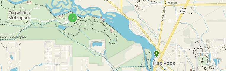 Best Easy Trails in Oakwoods Metropark | AllTrails