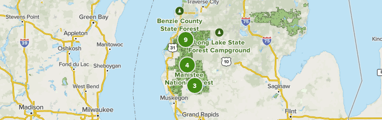 Best 10 Backpacking Trails in Manistee National Forest | AllTrails