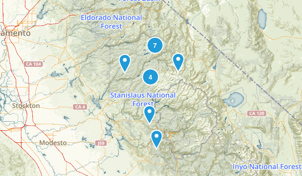 Best Camping Trails in Stanislaus National Forest | 286 Photos & 102 ...