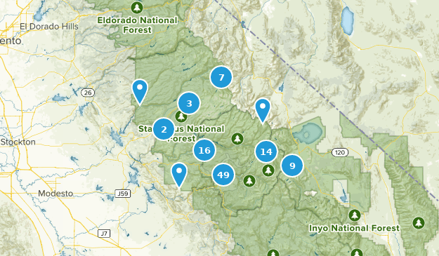 Best Waterfall Trails in Stanislaus National Forest | AllTrails
