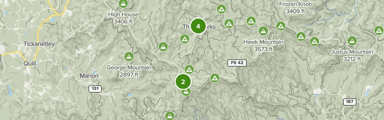 Best Bird Watching Trails in Blue Ridge Wildlife Management Area ...