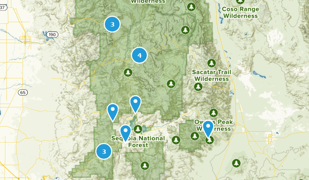 Best Mountain Biking Trails in Sequoia National Forest, California ...