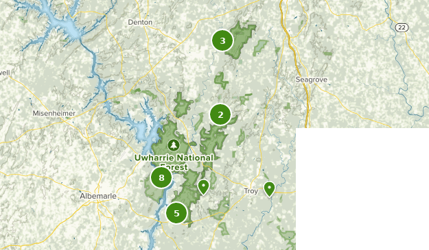Best Views Trails in Uwharrie National Forest | AllTrails