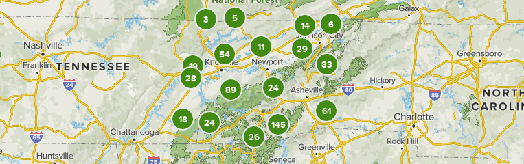 Best 10 Kid Friendly Trails in Cherokee National Forest: Map, Details ...