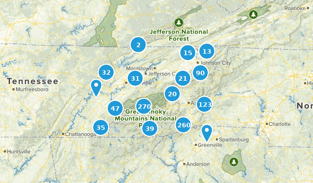 Best Views Trails in Cherokee National Forest | AllTrails
