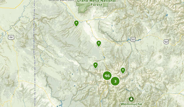 Best OHV / Off Road Driving Trails in Uncompahgre National Forest ...