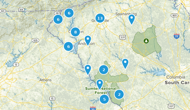 Best Lake Trails in Sumter National Forest | AllTrails