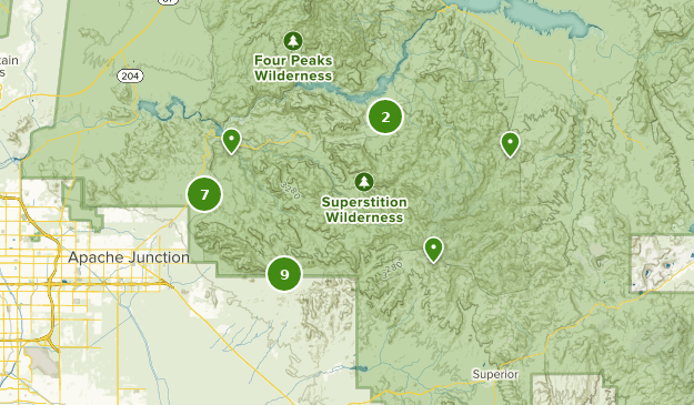 Best Camping Trails in Superstition Wilderness | AllTrails