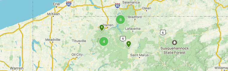 2023 Best 10 Camping Trails in Allegheny National Forest | AllTrails