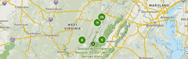 Best backpacking trails in Monongahela National Forest, West Virginia ...