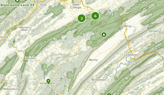 Best Dog Friendly Trails in Rothrock State Forest | AllTrails