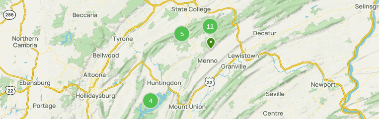 Rothrock State Forest: melhores trilhas de ciclismo de montanha | AllTrails