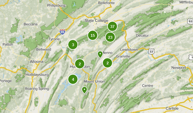 Best Views Trails in Rothrock State Forest | AllTrails