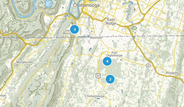 Best Hiking Trails in Chickamauga and Chattanooga National Military ...