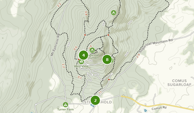 Best Walking Trails in Sugarloaf Mountain Natural Area | AllTrails