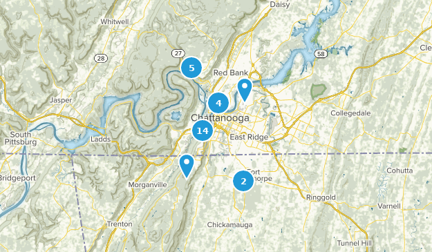 Best Running Trails in Chickamauga and Chattanooga National Military ...