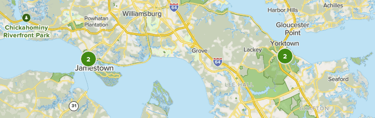 Best Walking Trails in Colonial National Historical Park | AllTrails