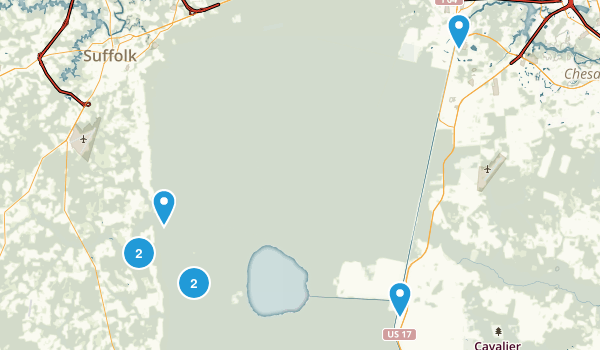 Best Lake Trails in Great Dismal Swamp National Wildlife Refuge | 136 ...