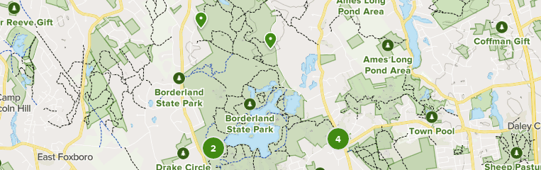 Best 10 Trail Running Trails in Borderland State Park | AllTrails