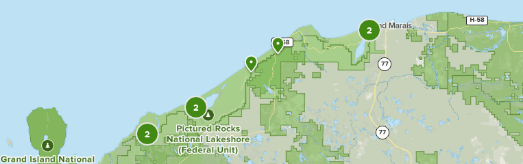 Best Backpacking Trails in Pictured Rocks National Lakeshore | AllTrails