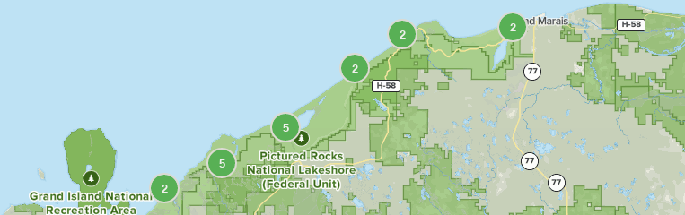 Best 10 Long Trails in Pictured Rocks National Lakeshore | AllTrails