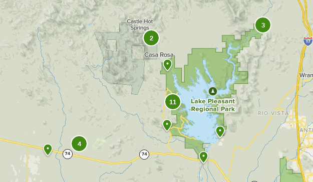 Best Views Trails in Lake Pleasant Regional Park | AllTrails
