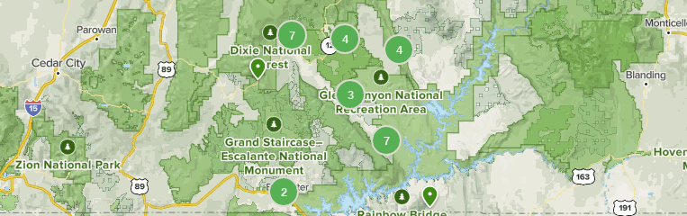 Bedste campingruter i Grand Staircase - Escalante National Monument ...