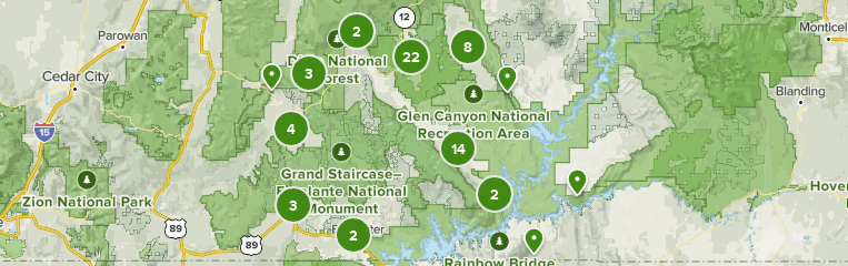 Best 10 Long Trails in Grand Staircase - Escalante National Monument ...