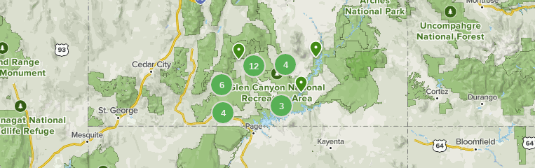 I 10 migliori percorsi brevi in Grand Staircase - Escalante National ...