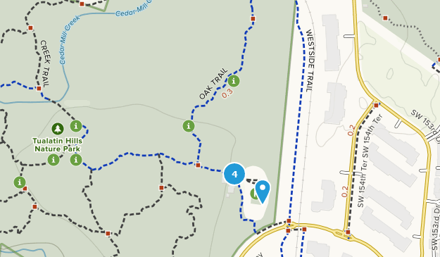 Tualatin Hills Nature Park Map Tualatin Hills Nature Park Map