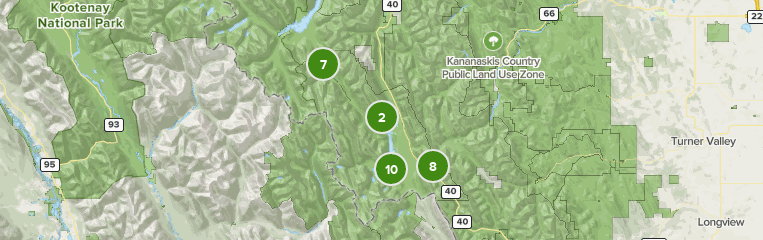 Best 10 Waterfall Trails in Peter Lougheed Provincial Park | AllTrails