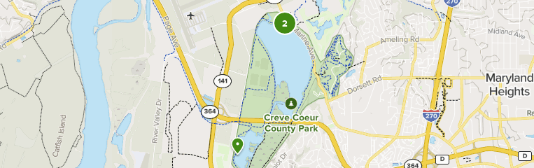 Best Road Biking Trails in Creve Coeur Lake Memorial Park | AllTrails