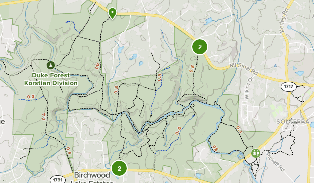 Best Running Trails in Duke Forest Korstian Division | AllTrails