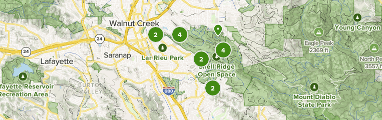 Best 10 Moderate Trails in Shell Ridge Open Space | AllTrails