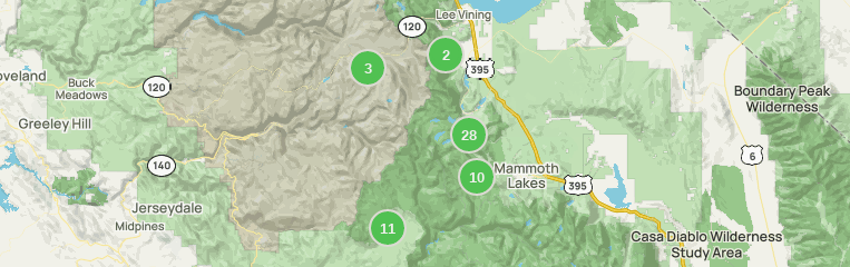 10 Best Backpacking Trails in Ansel Adams Wilderness | AllTrails