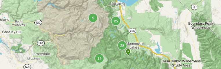 2023 Best 10 Lake Trails in Ansel Adams Wilderness | AllTrails