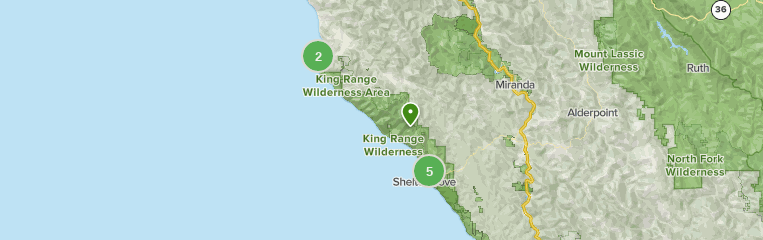 Best Hard Trails in King Range Wilderness | AllTrails