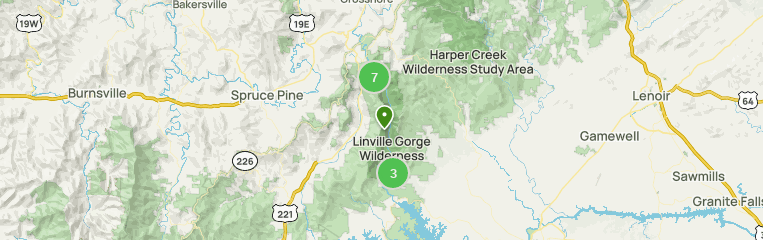 2023 Best 10 Waterfall Trails in Linville Gorge Wilderness | AllTrails