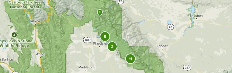 Best 10 Horse Riding Trails in Bridger Wilderness | AllTrails