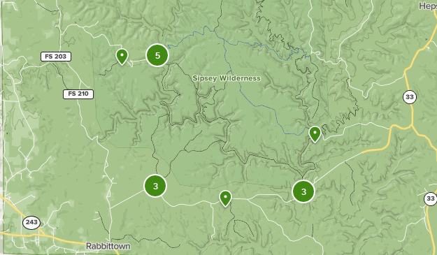 Best River Trails in Sipsey Wilderness | AllTrails