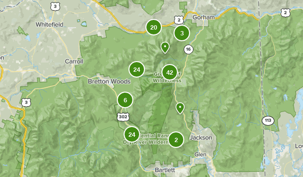 Best Views Trails in Presidential Range-Dry River Wilderness | AllTrails