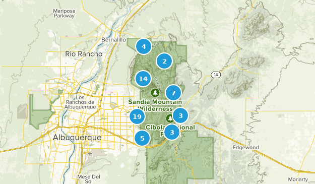Best Walking Trails in Sandia Mountain Wilderness | AllTrails