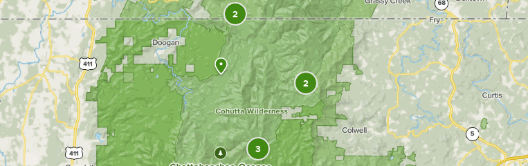 Best Waterfall Trails in Cohutta Wilderness: Map, Details | AllTrails
