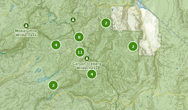Best Views Trails in Carson-Iceberg Wilderness | AllTrails