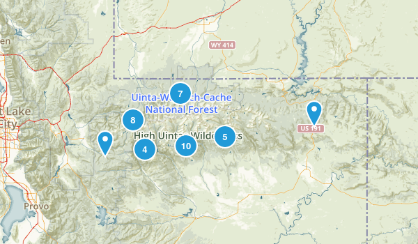 Best Backpacking Trails in High Uintas Wilderness | 719 Photos & 419 ...