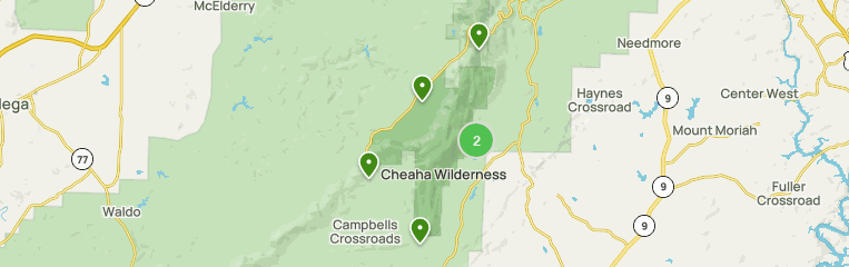 Best Moderate Trails in Cheaha Wilderness | AllTrails