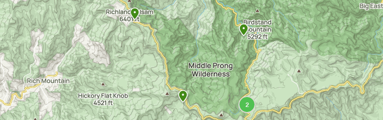 2023 Best Hard Trails in Middle Prong Wilderness | AllTrails