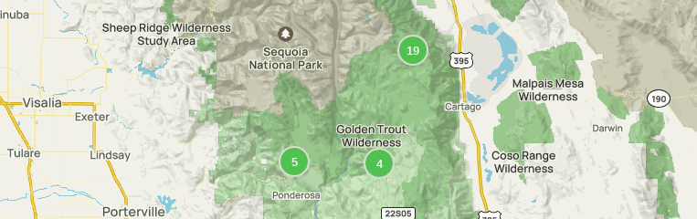 2023 Best 10 Backpacking Trails in Golden Trout Wilderness | AllTrails