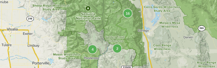 Best 10 River Trails in Golden Trout Wilderness | AllTrails